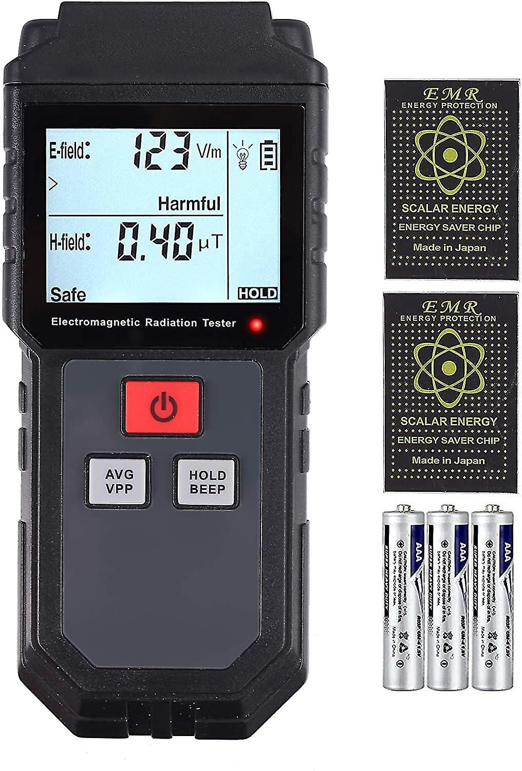 Emf Lcd Detector de radiación electromagnética digital Dosímetro de ...