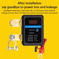 Agiufgs Remote Battery Disconnect, Magnetic Relay with Automatic Power ...