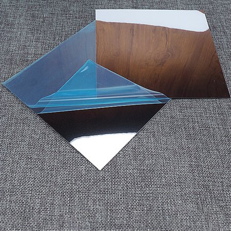 Mirror Wall Stickers Silver Reflective Solar Film Mirror Wall Sticker ...