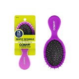 Conair Soft Detangler Mini Cushion Hairbrush for Wet/Dry Hair, Travel ...