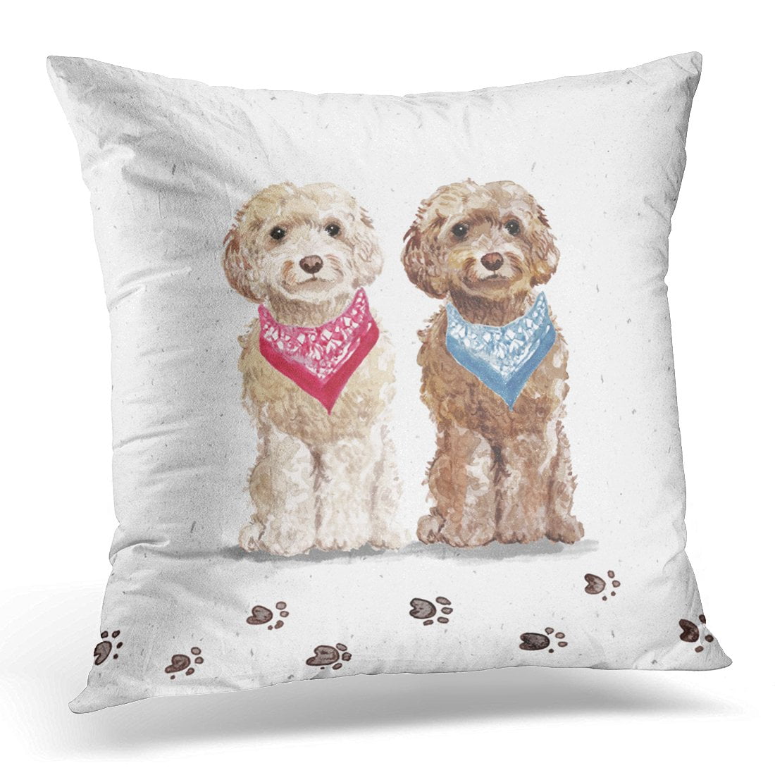 STOAG Dog Cockapoo Spoodle Throw Pillowcase Cushion Case Cover 18x18 ...