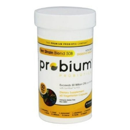 Probium Probiotic Ten Strain 50 Billion, 60 Ct - Walmart.com