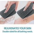 Exfoliating Back Scrubber for Shower with Handles, 30 Inch Double-Sided ...