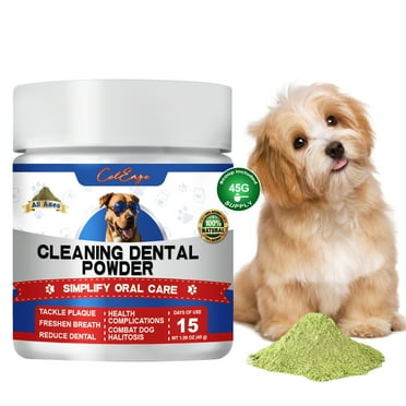 CuteBone Pet Dental Powder 20 Bags - Safe & Natural Oral Care Formula ...