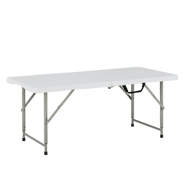Rectangle Folding Height Adjustable Table, Folding Cocktail Table ...