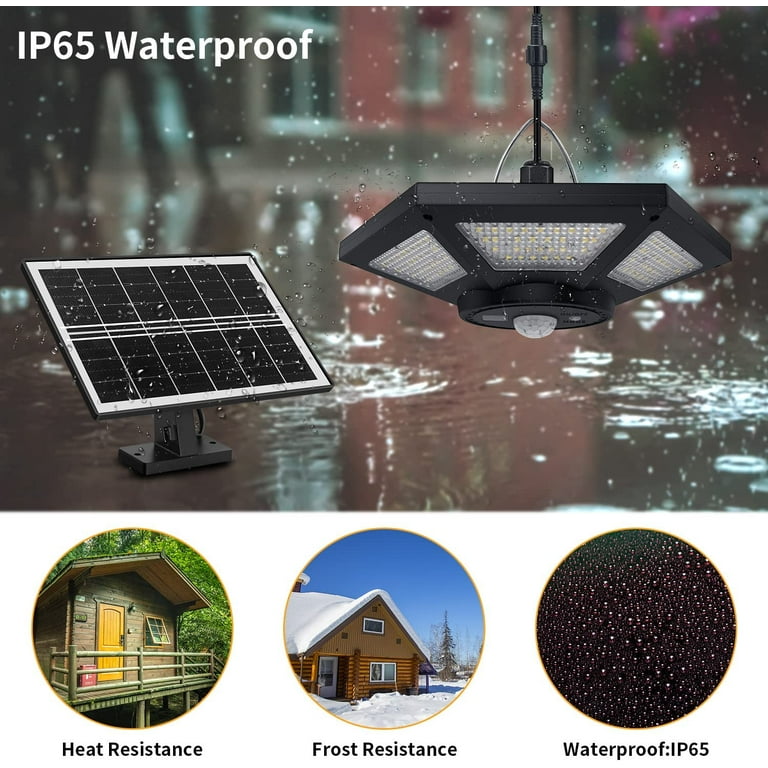 House With Solar Outdoor Lighting Timers