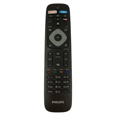 Original TV Remote Control for Philips 55PFL5601F7 Television | Walmart ...
