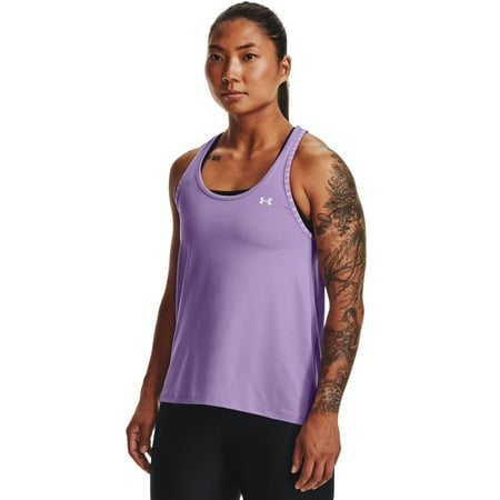 Under Armour Women's Knockout Tank Top , Octane (566)/White , Medium ...