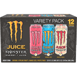 (12 Cans) Juice Monster VP, Mango Loco, Pipeline Punch, Pacific Punch ...