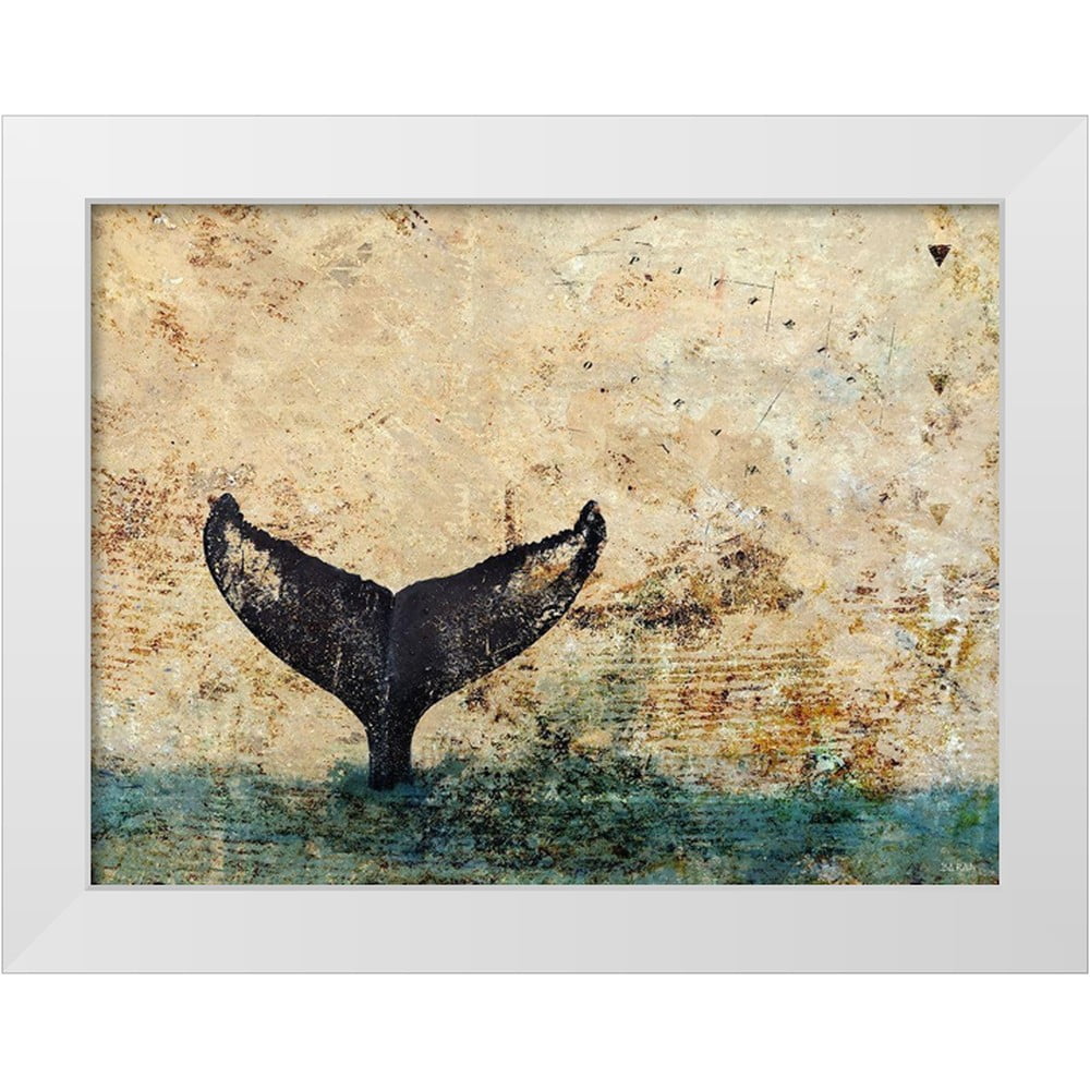 Baran, John 24x19 White Modern Wood Framed Museum Art Print Titled ...