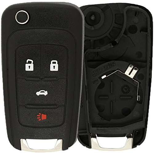 KeylessOption Just the Case Keyless Entry Remote Control Car Key Fob ...