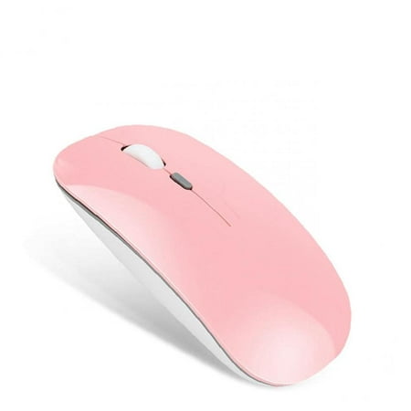 Wireless Computer Mouse Dual Mode Rechargeable 2.4G Super Slim USB ...