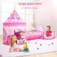 PigPigPen Princess Castle Play Tent for Kids, 3pc Polyester Ball Pit ...