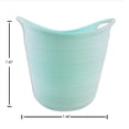 Homz 4 Liter Flexible Tub With Handles, set of 12 - Walmart.com