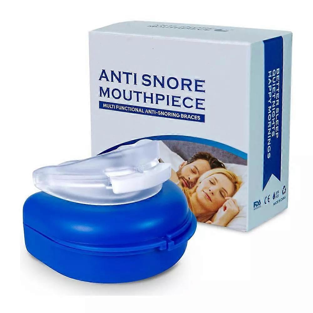 Anti Snore Mouth Guard Sleep Gum Shield Dental Gel Night Teeth Grinding ...