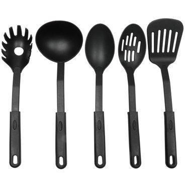 Circulon 5 Piece Harmony Nylon Tool Set, Black - Walmart.com