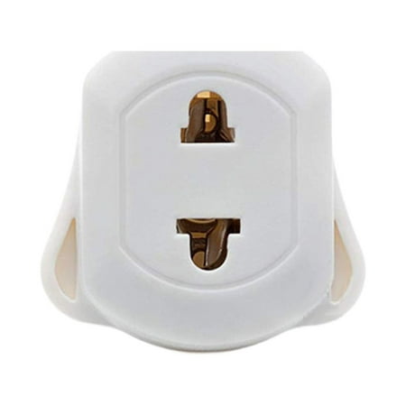 Lutabuo 2 Pin To 3 Pin Shaver Plug Adaptor Toothbrush Adapter Plug EU ...