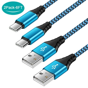 USB C Cables,HopePow 3PACK Android Charger Type C USB A to Type C ...