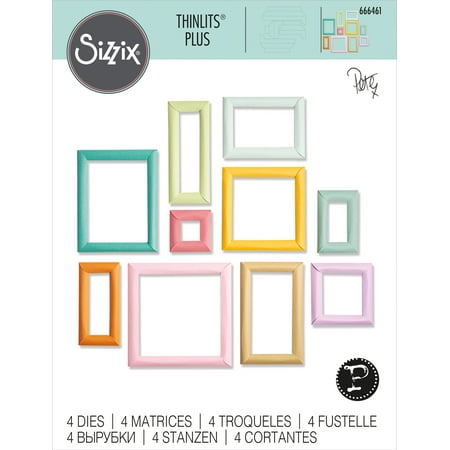 Sizzix Thinlits Dies By Pete Hughes 4/Pkg-Dimensional Multi-Frames | Walmart Canada