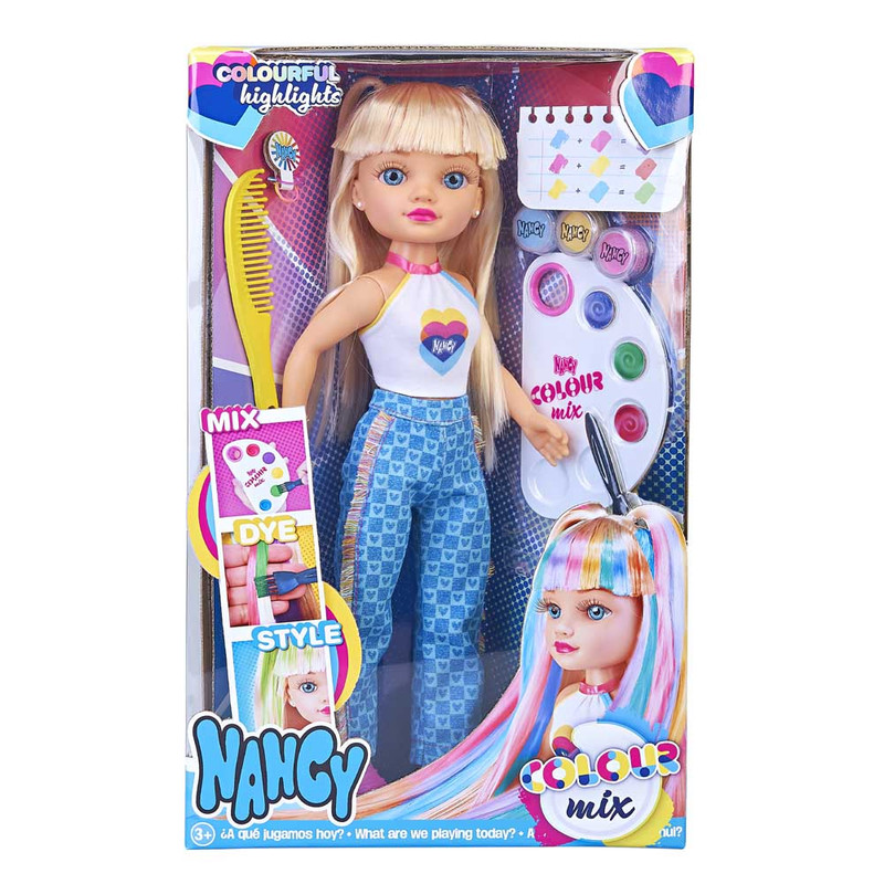 Muñeca Nancy Colour Mix 42 cm | Walmart en línea