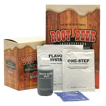 Complete Root Beer Making Kit Makes 2 Gallons Includes Bottles Mix and ...