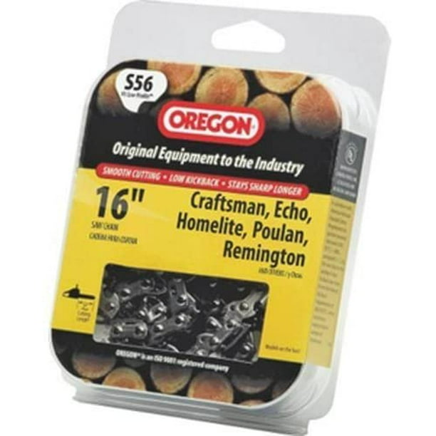 Oregon S56 16 Inch Semi Chisel Chain Saw Chain Fits Craftsman - Walmart.com