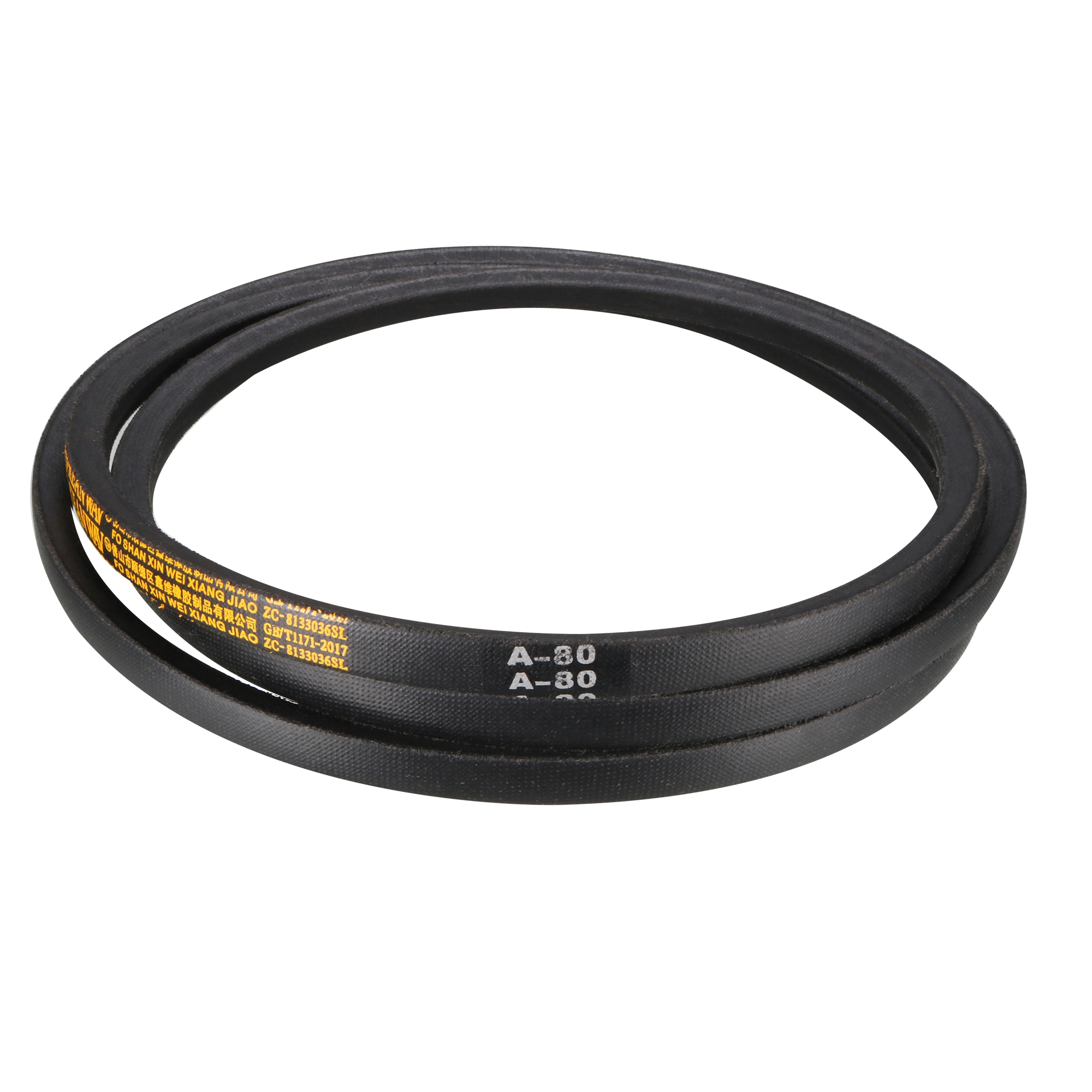 A 80 Drive V Belt Girth 80 inches Industrial Power Rubber Transmission a-80-drive-v-belt-girth-80-inches-industrial-power-rubber-transmission