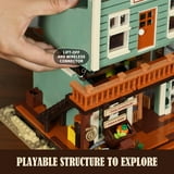 FUNWHOLE Western General Store Lighting Building-Bricks Set - 1895 Pcs ...