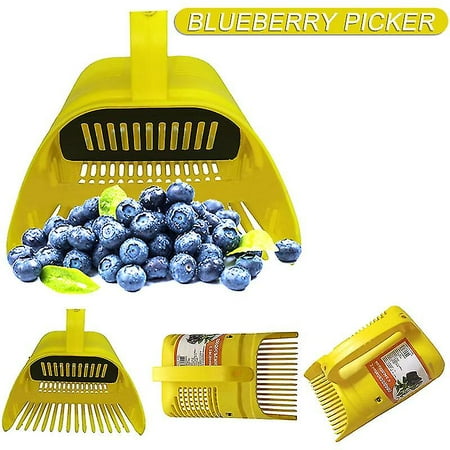 Plastic Berry Picker Tool Blueberry Rake Scoops With Ergonomic Handle ...