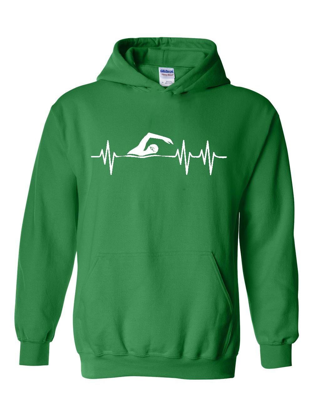 Mens Sweatshirts and Hoodies - Swimming Swimmer - Walmart.com