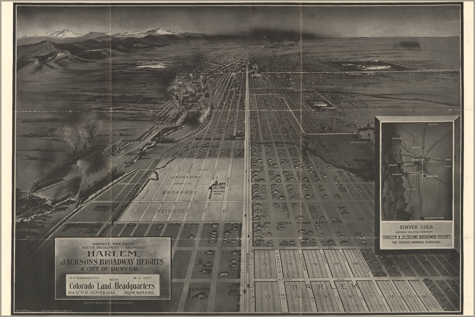 Broadway Map