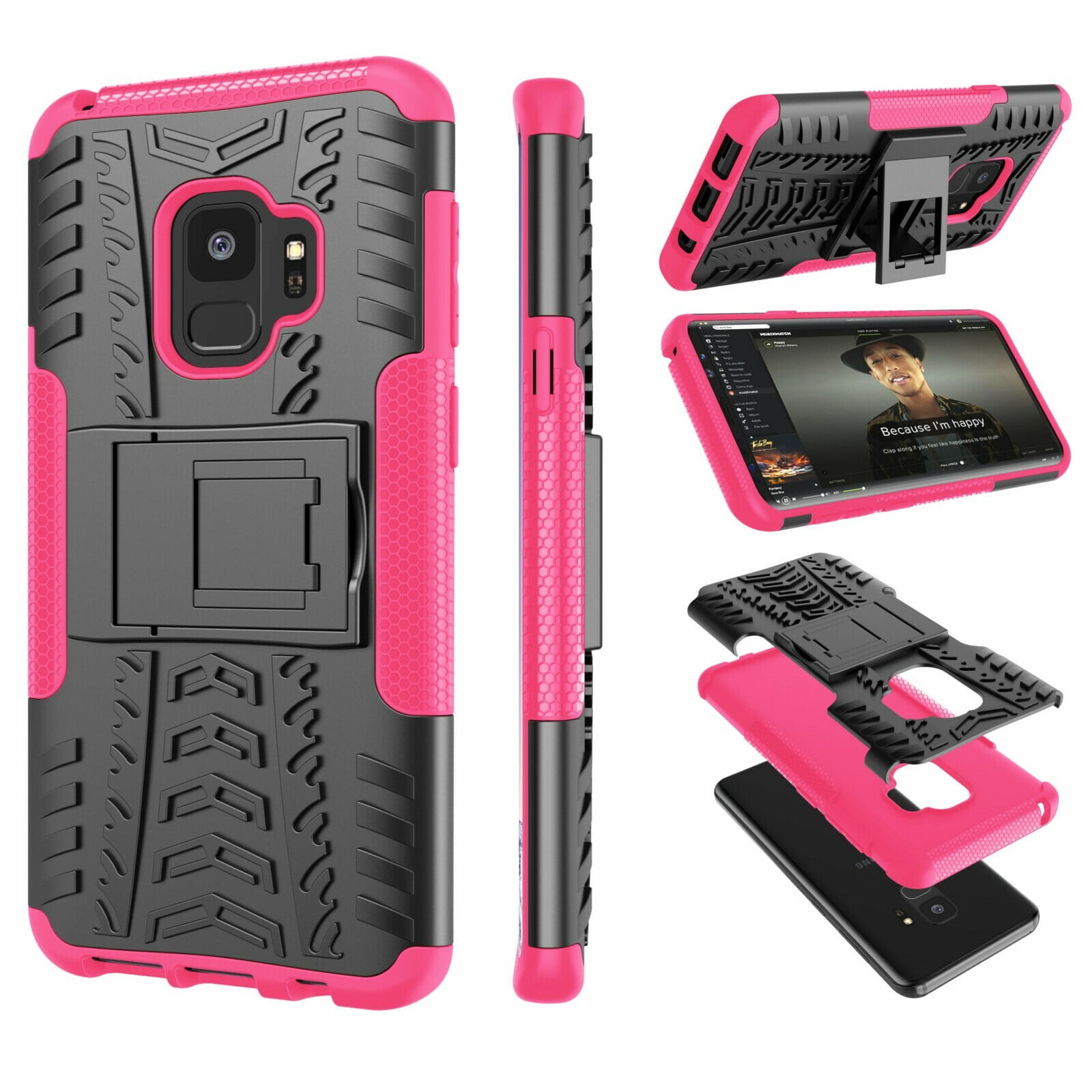 Galaxy S9 Case, Samsung S9 Case with Stand, Galaxy S9 Phone Cover ...