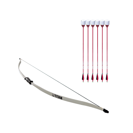 Titan Bow and Arrow Set w/ 6-Pak Arrows | Walmart Canada