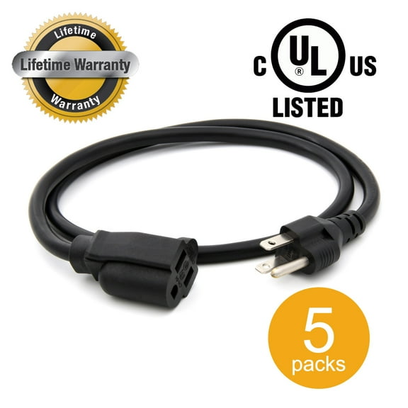 Male And Female Extension Cord Ends