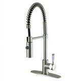 Kingston Brass Ls877.Dpl Paris 1.8 GPM Single Hole Pre-Rinse Pull Down ...