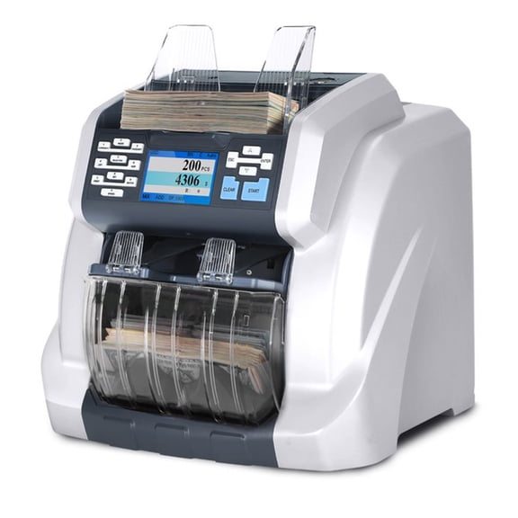 Kolibri Signature Business-Grade Mixed Bill Counter and Sorter with ...