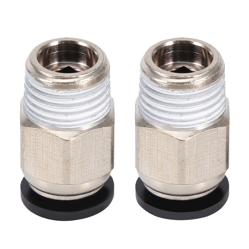 2 uds G1/4in 8mm PC rosca conector rápido neumático tipo recto PC8-02 ...