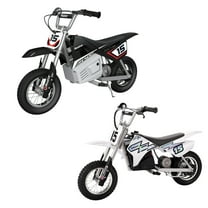 Razor MX400 Dirt Rocket 24V Electric Motocross Dirt Bike, White (2 Pack ...