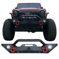 For 2007-2018 Jeep Wrangler JK Front Bumper,For 2018-2025 Jeep Wrangler ...