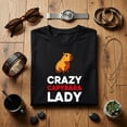 Crazy Capybara Lady Funny Capibara Rodent Animal Lover Humor Gift T ...