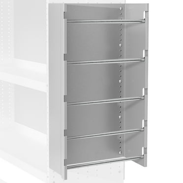 Durham 368-95 Gray Cold-Rolled Steel Wire Spool Rack with 4 Rods, 26-1/ ...