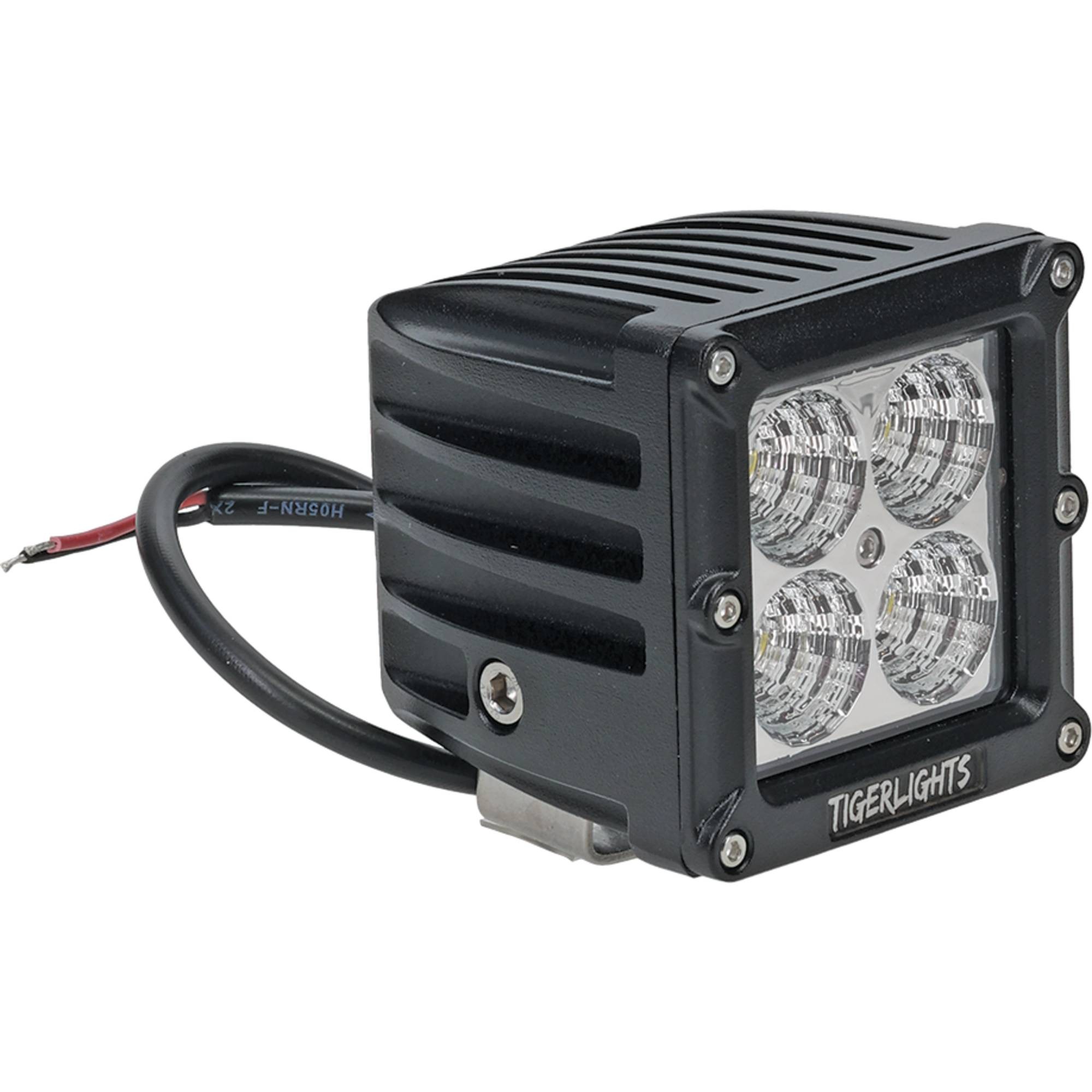 Buy Tiger Lights LED Square Flood Beam TL200F 12V, 1.2 Amps, 900 Lumens ...