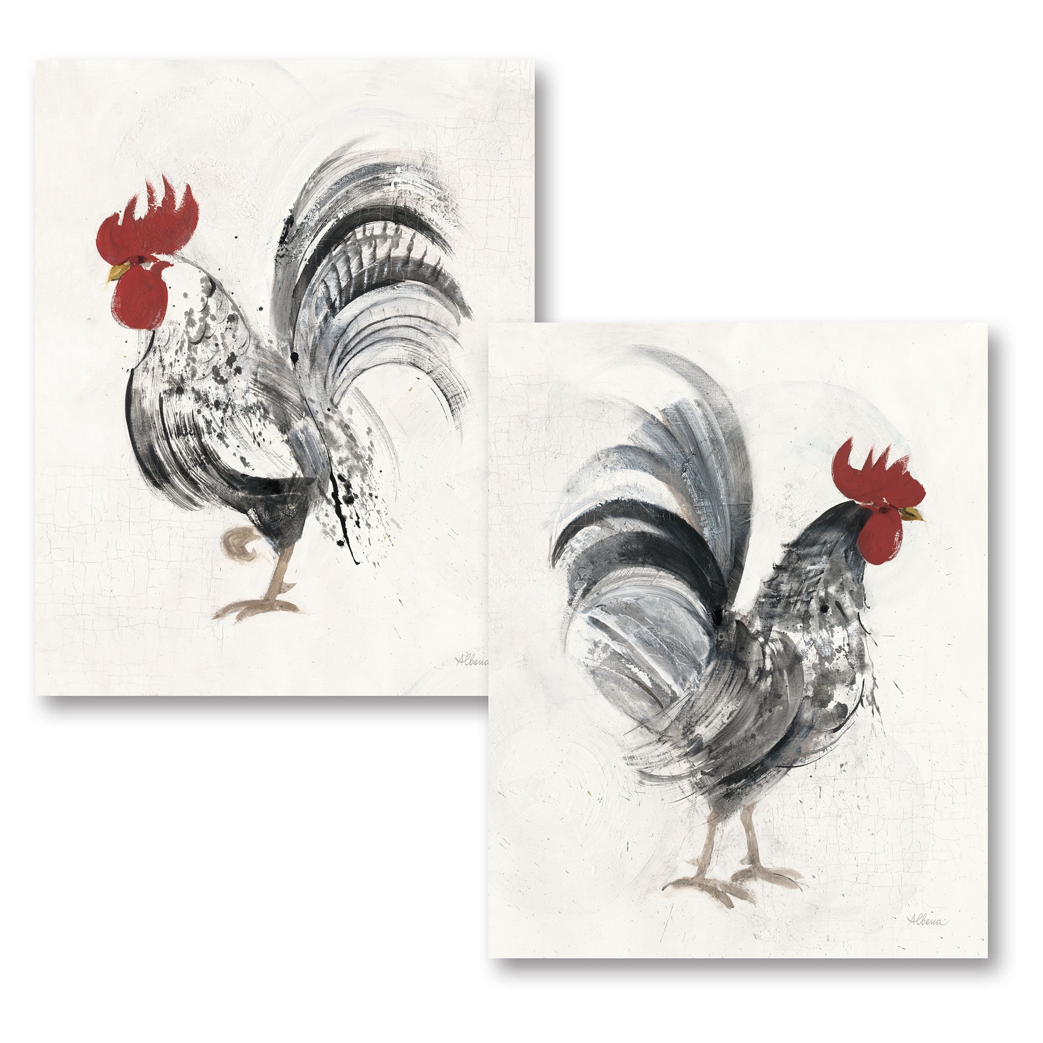 Gango Home Decor Contemporary Gents I & II by Albena Hristova (Printed ...