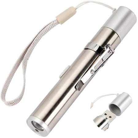 Cat Toys Led Pointer Cats Tracker Wand 2 In 1 Usb Rechargeable Cat Pen ...