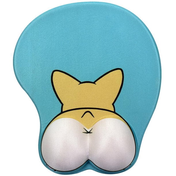 Gel Mouse Pad with Wrist Rest Support Pad, Gaming Ergonomic Mouse Pad ...