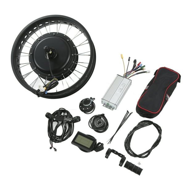 Fat Tire Rear Wheel Conversion Kit,20 Inch Fat Tire Electric Bike Fat ...