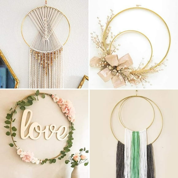 Metal Hoops Crafts