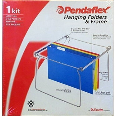 Heavy-Duty Adjustable Hanging Folder Frame - Walmart.com