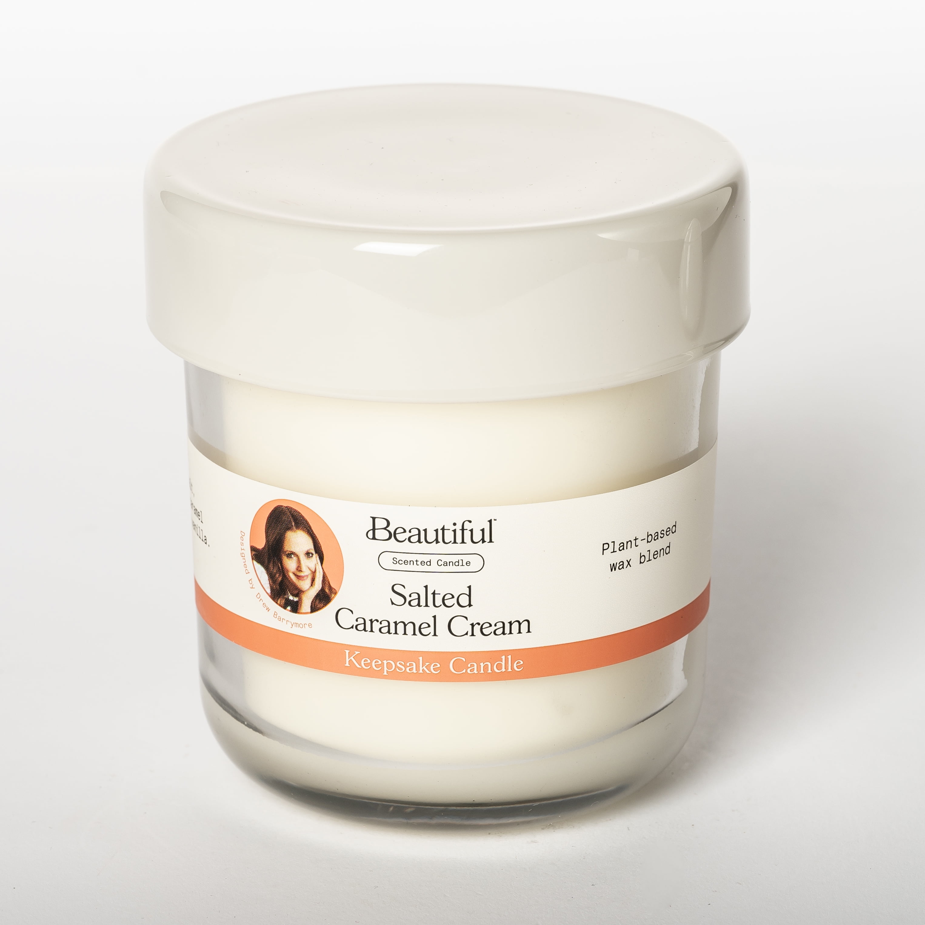 Beautiful by Drew Barrymore 14oz Salted Caramel Cream 1-Wick Candle ...