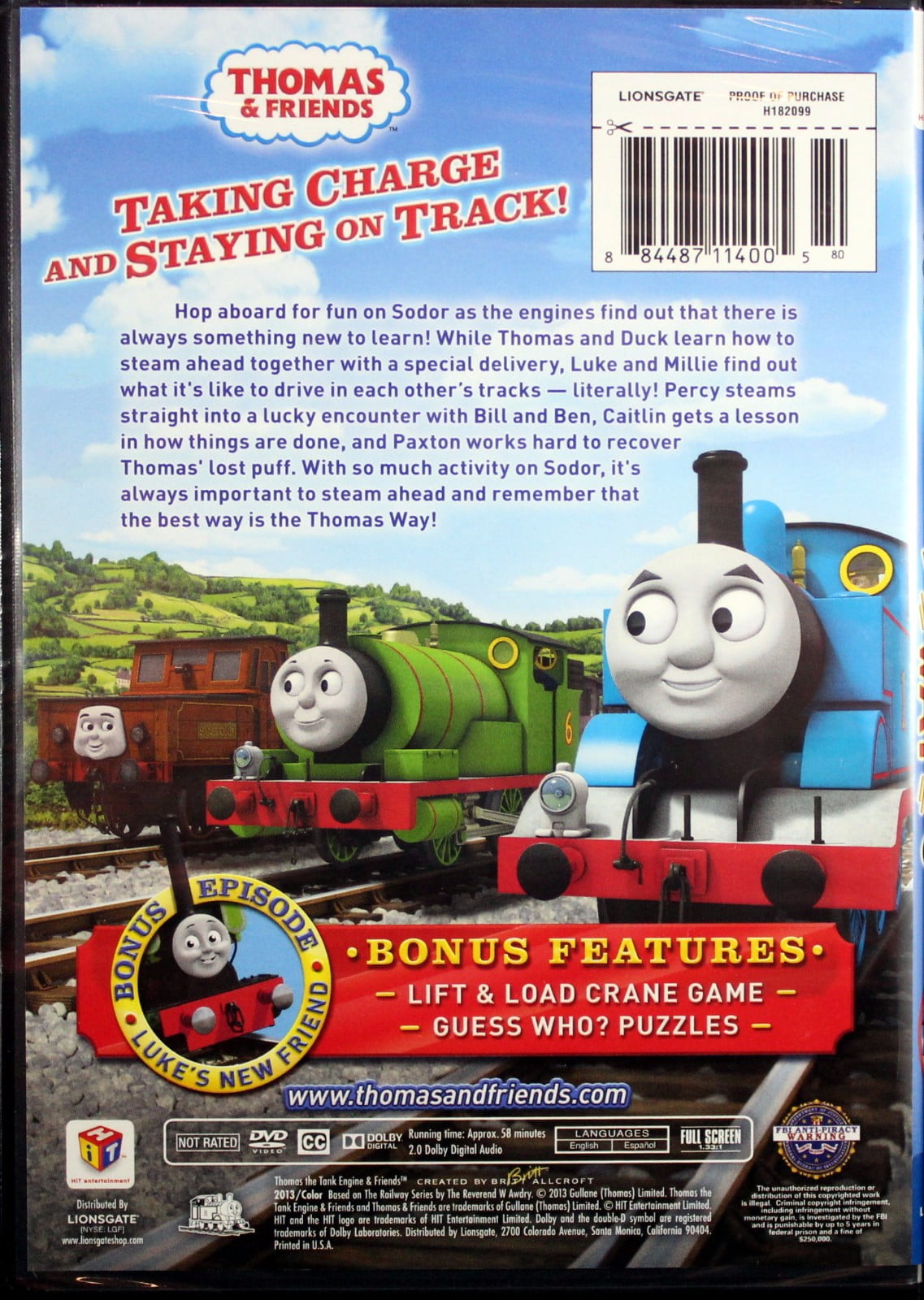 Thomas And Friends Dvd